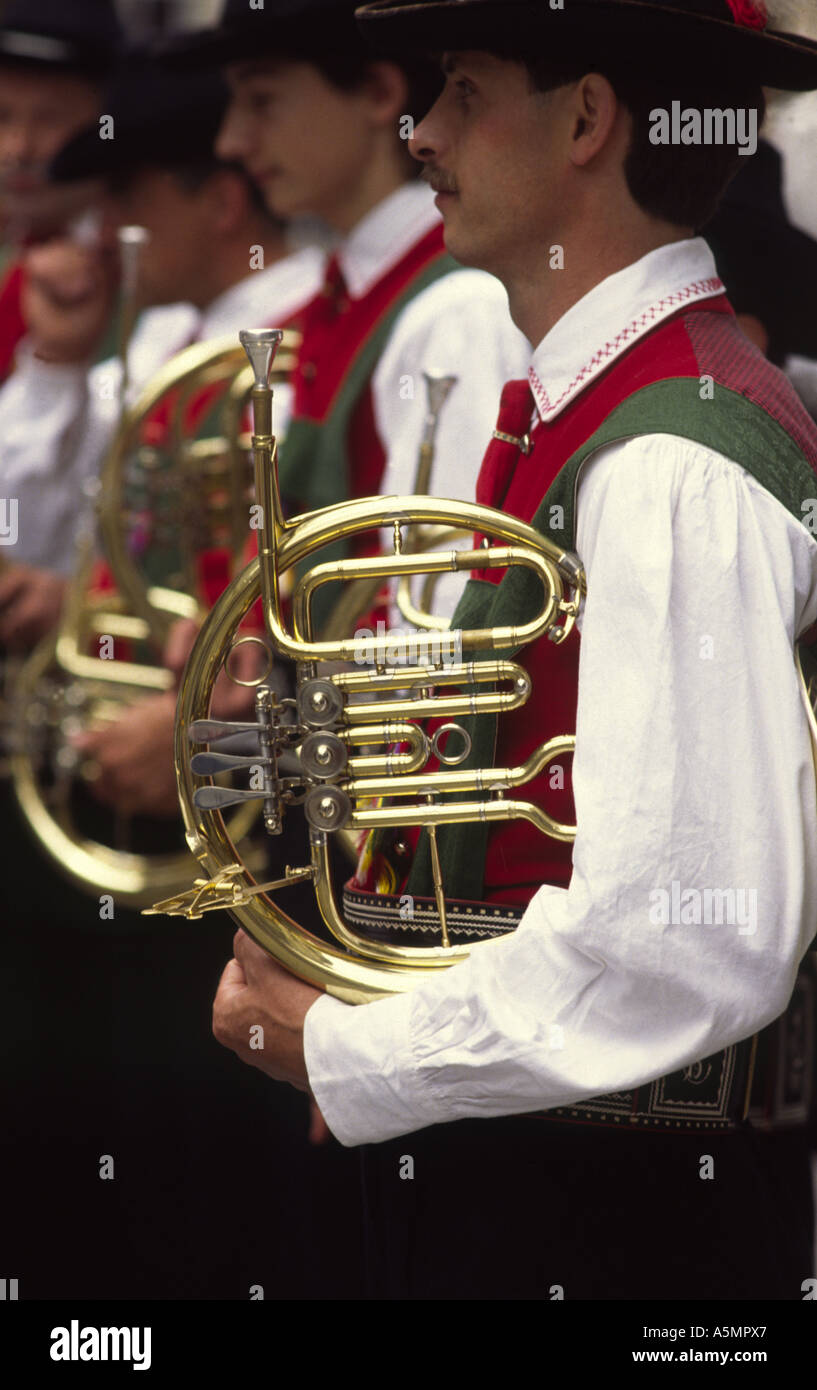 Austrian brass music festival hi-res stock photography and images - Alamy