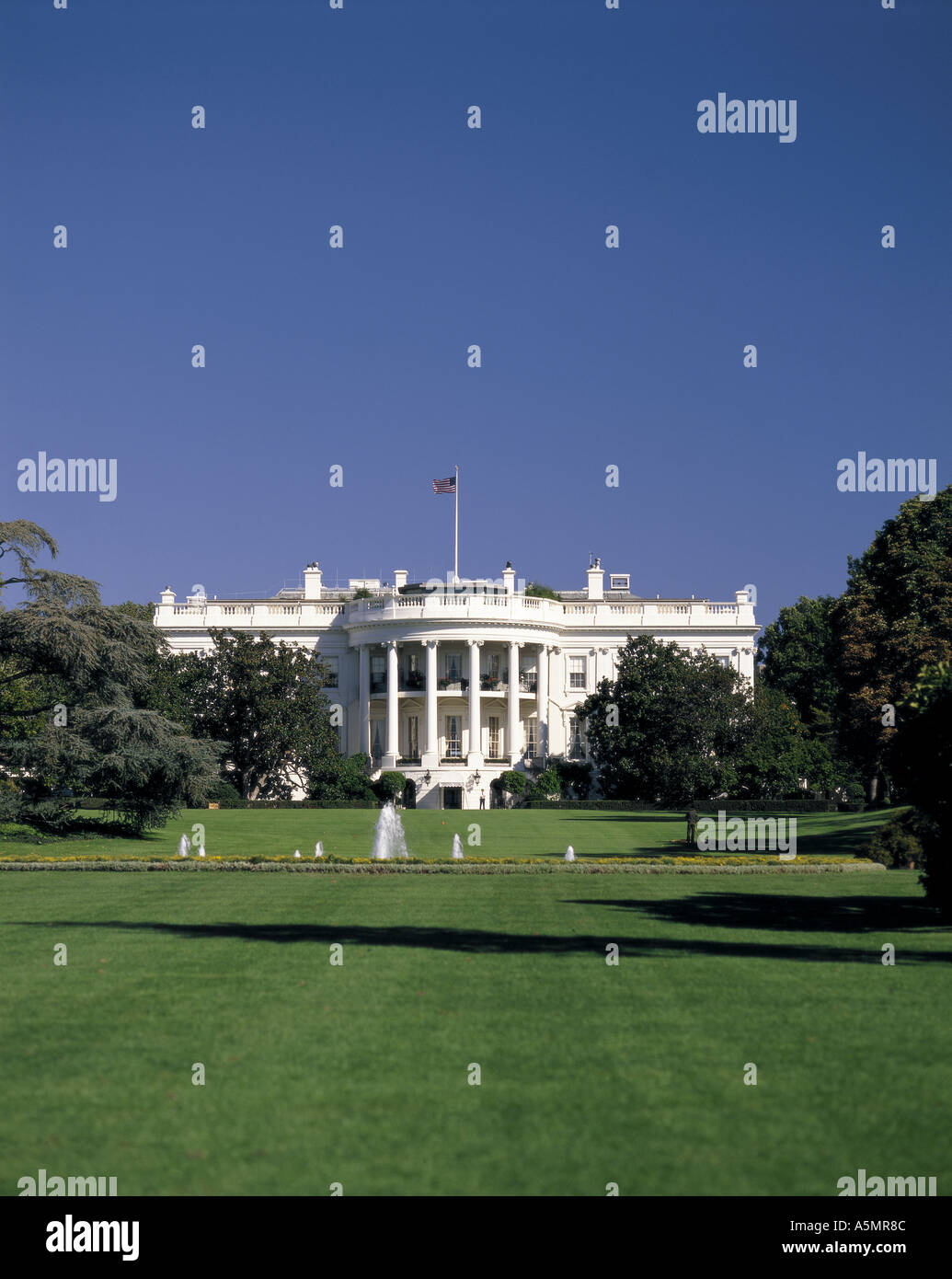 White house columns washington hi-res stock photography and images - Alamy