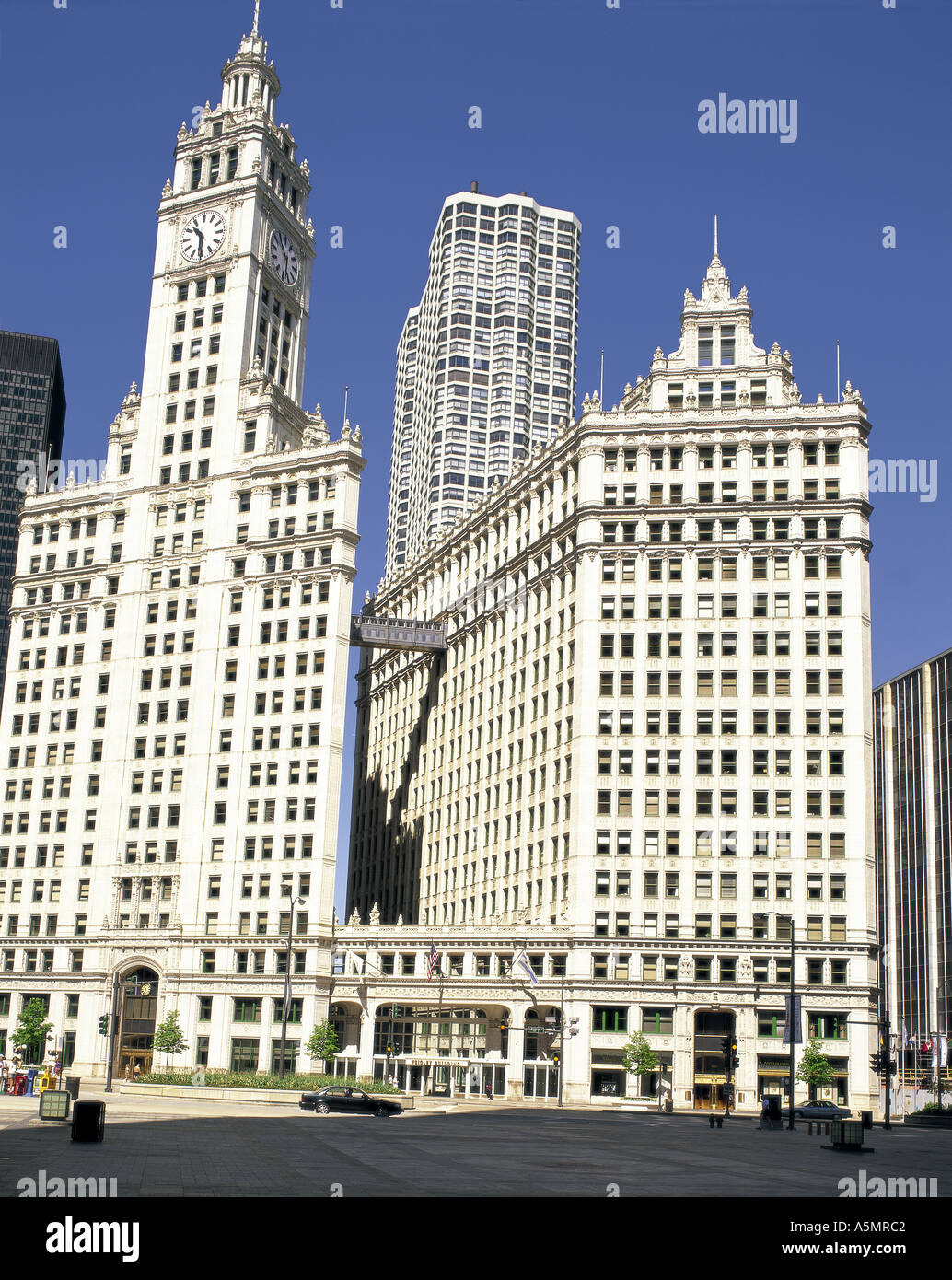 Wrigley Building Chicago Illinois USA Stock Photo - Alamy