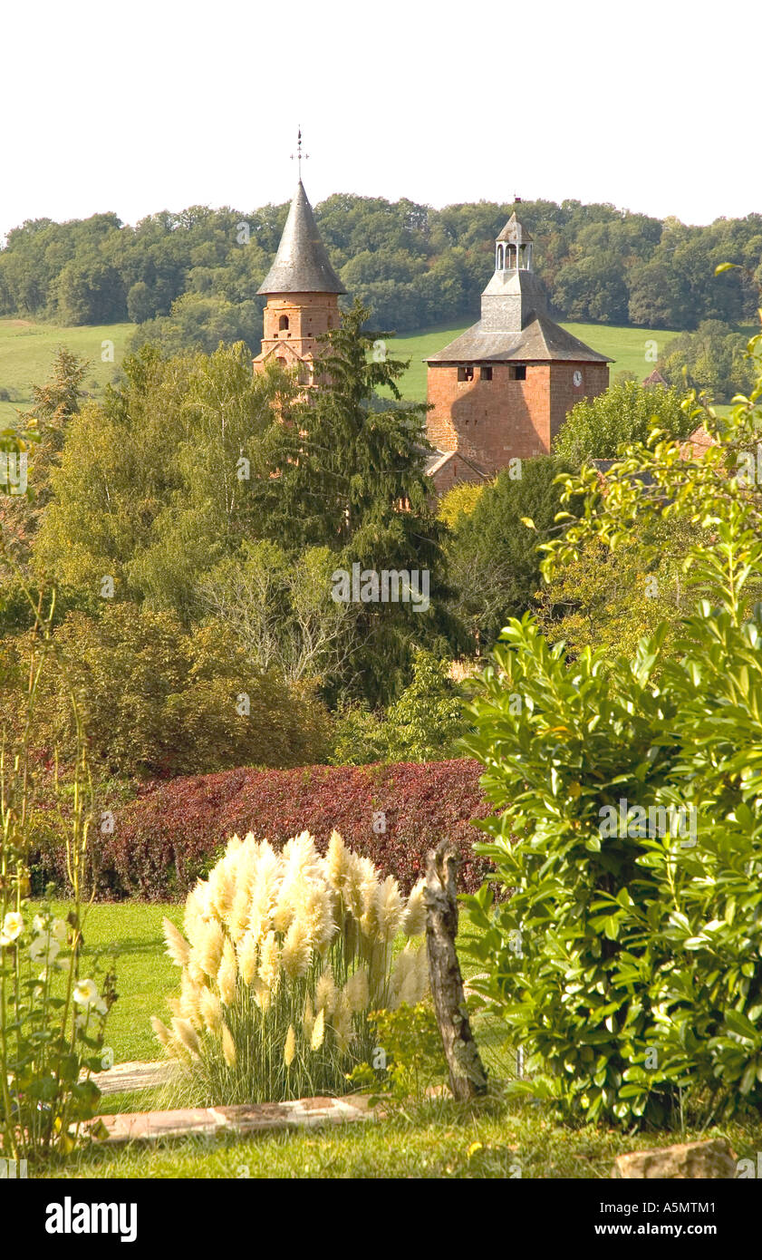 Collonges La Rouge Stock Photo - Alamy