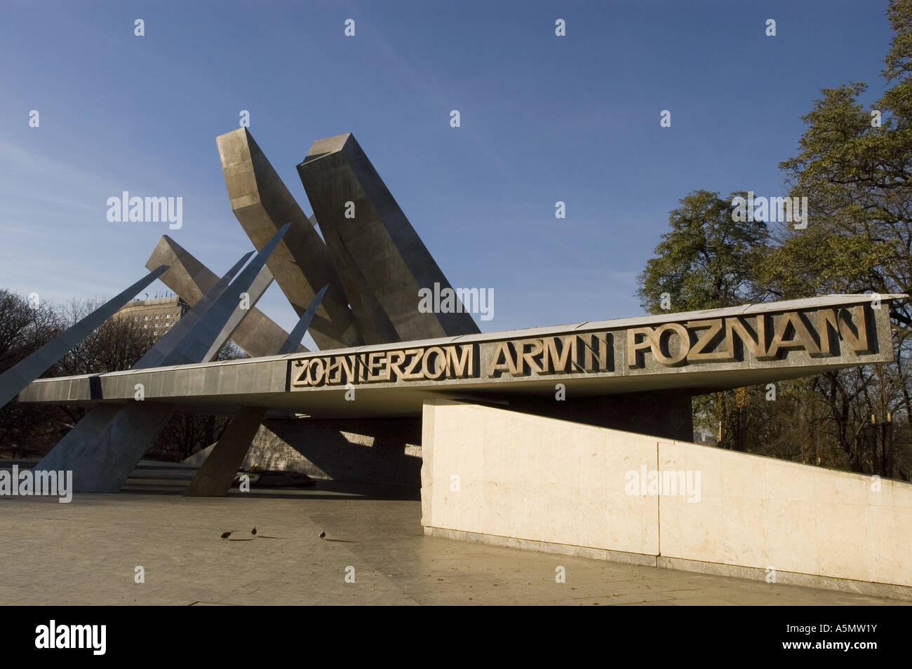 Monument to the Poznan Army Soldiers of World War 2, Poznan, Poland ...