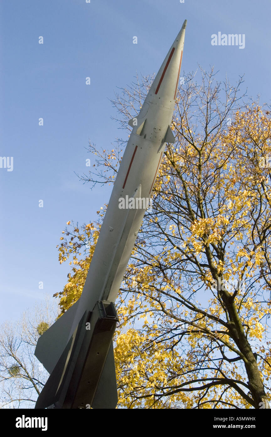 Russian anti aircraft rocket Dzwina, Citadel Army Museum, Poznan ...