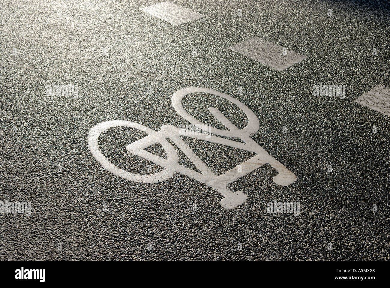 Asphalted cycle path hi-res stock photography and images - Alamy