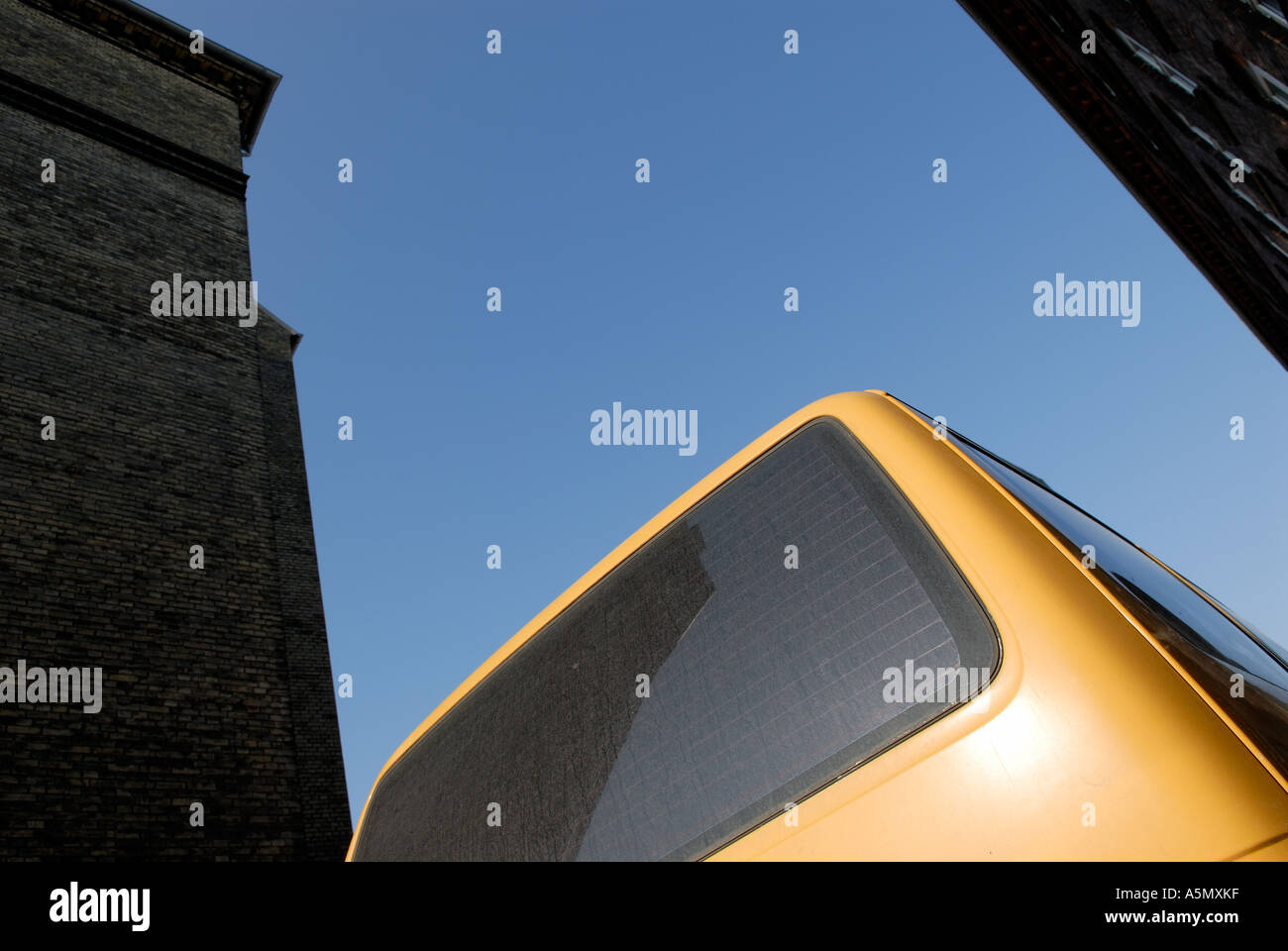 Yellow mobile home detail hi-res stock photography and images - Alamy