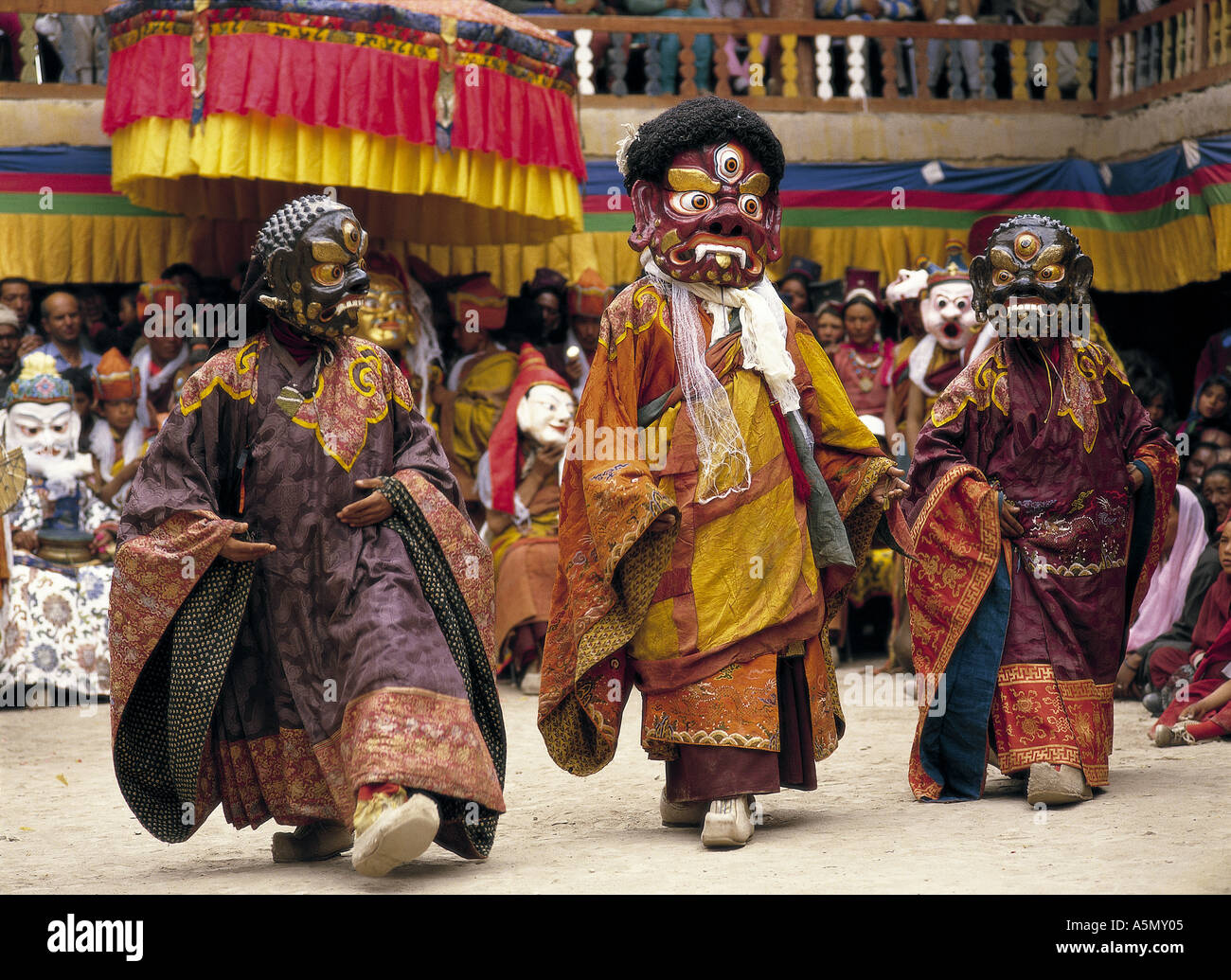Hemis Gompa festival Ladakh India Stock Photo - Alamy