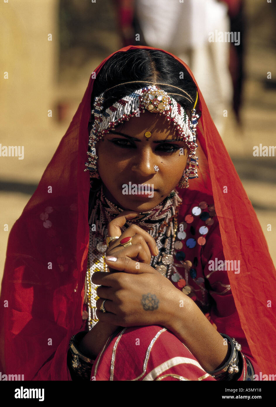 Kalbelia dancer Rajasthan India Stock Photo - Alamy