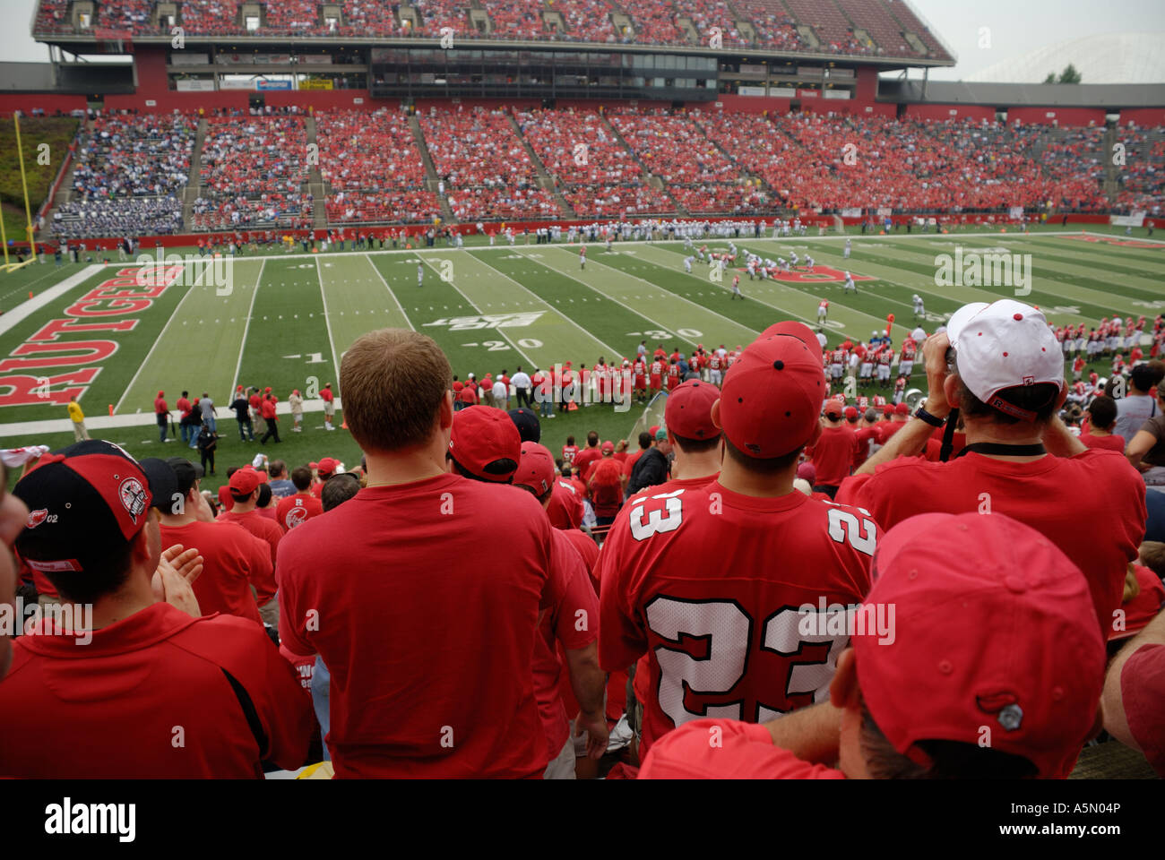 College football stadium fans hi-res stock photography and images - Alamy