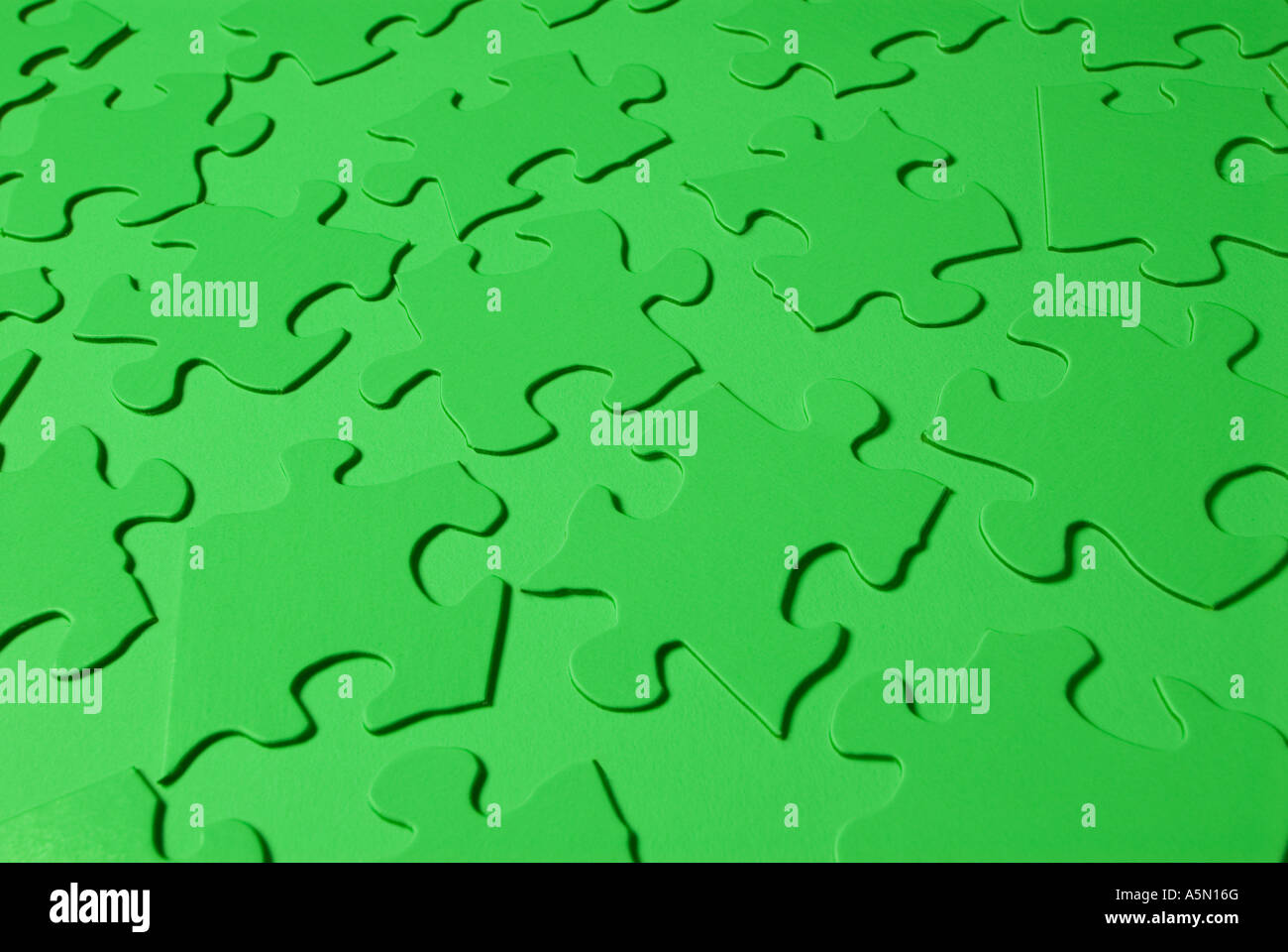 Puzzle pieces laid out on table hi-res stock photography and images - Alamy