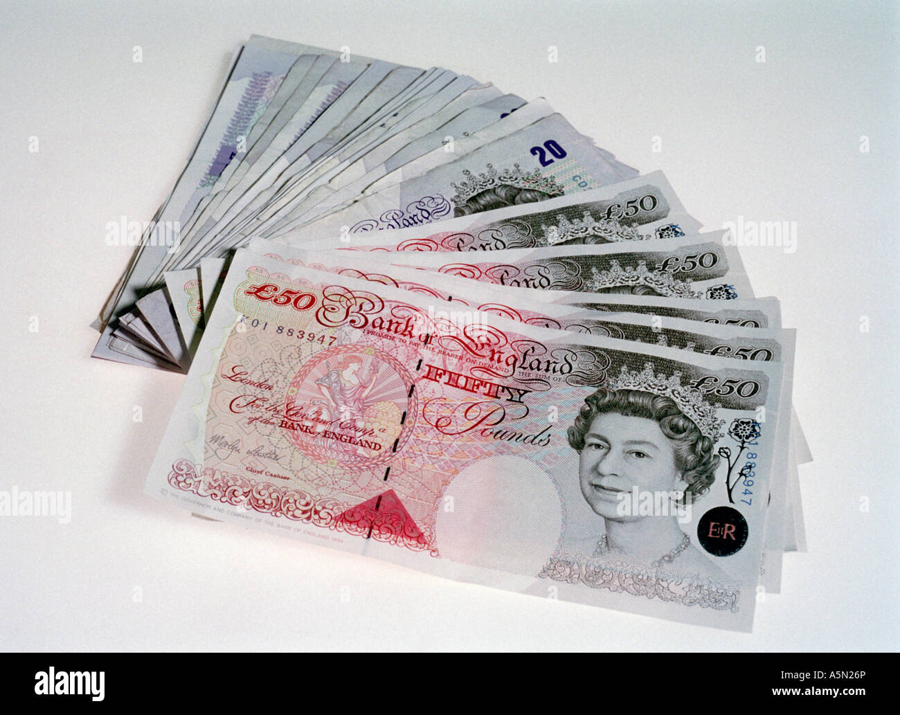 British pounds fan hi-res stock photography and images - Alamy