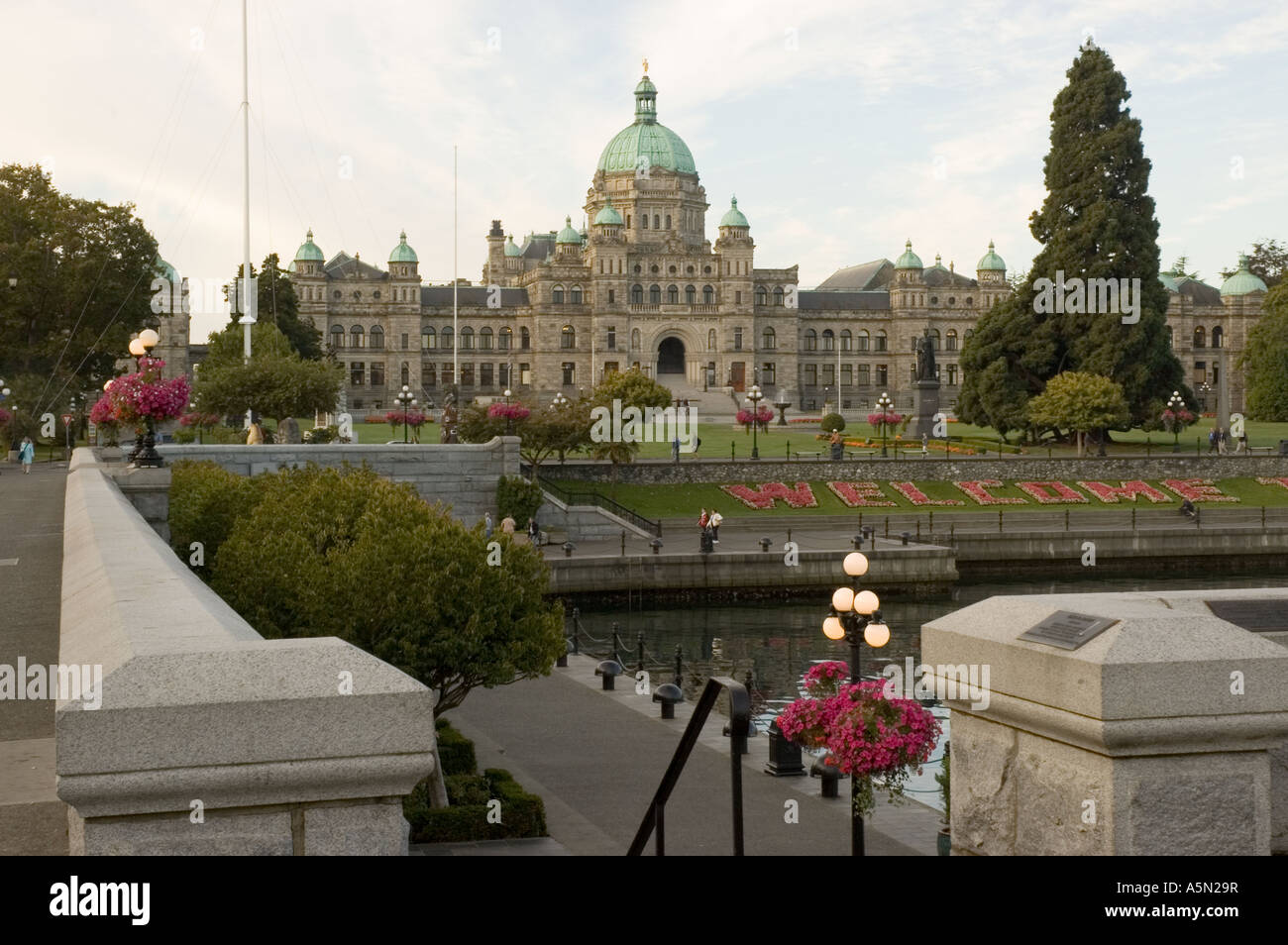 Parliament building Victoria British Columbia Canada Stock Photo - Alamy