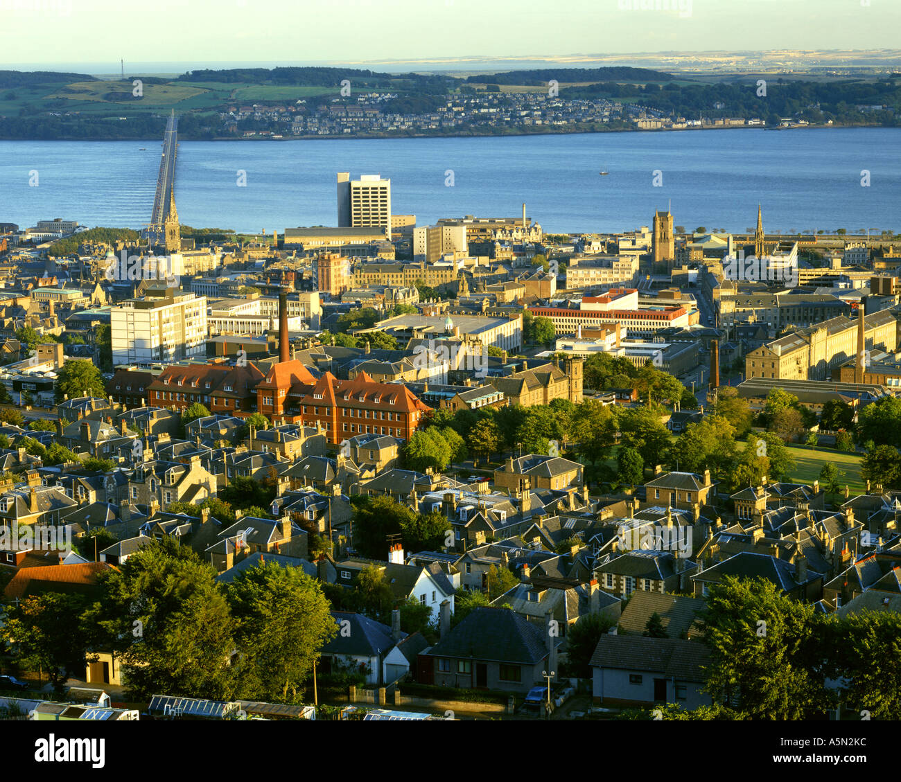Aerial view over dundee dundee hi-res stock photography and images - Alamy