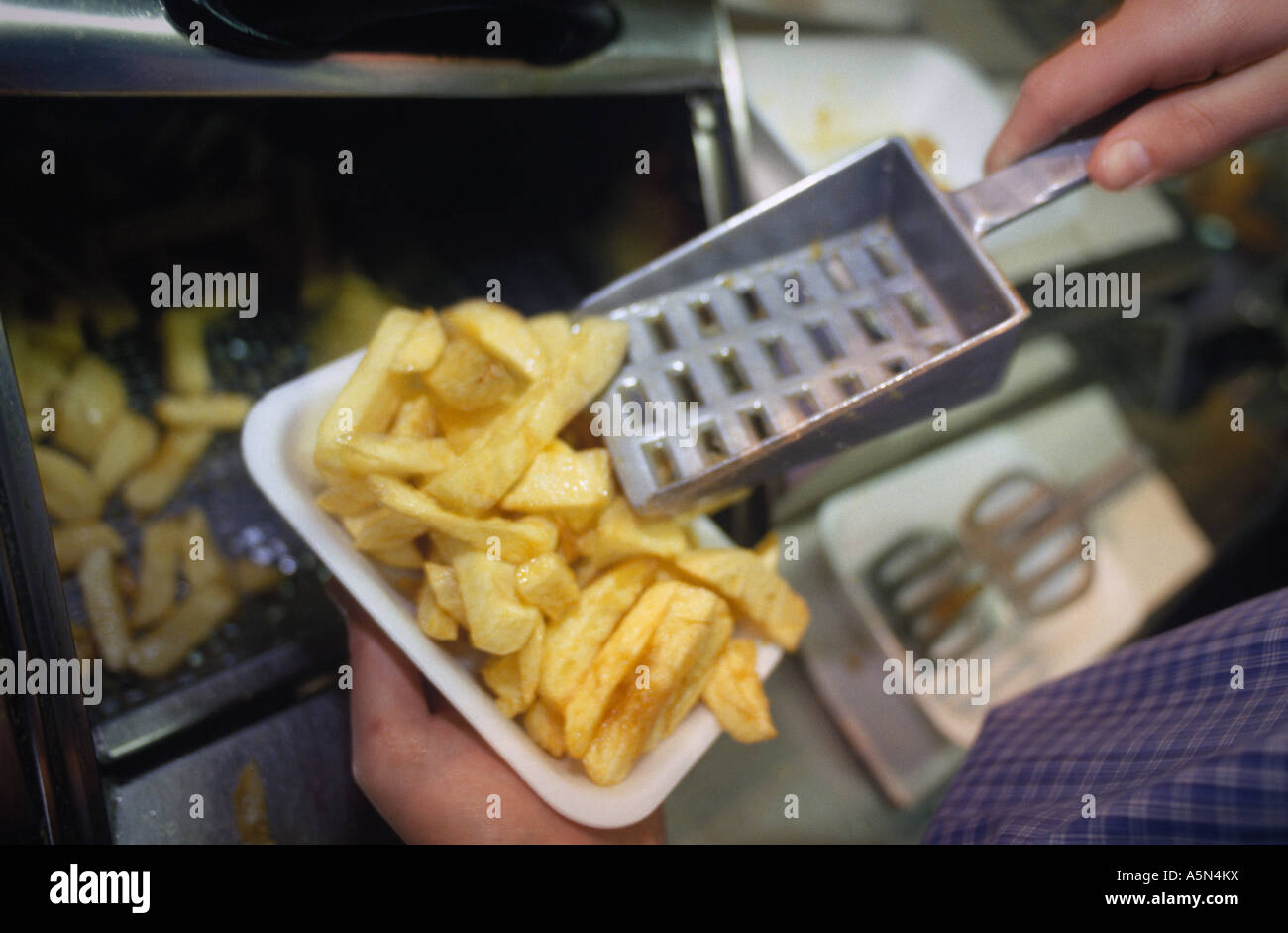 a portion of chips Stock Photo - Alamy