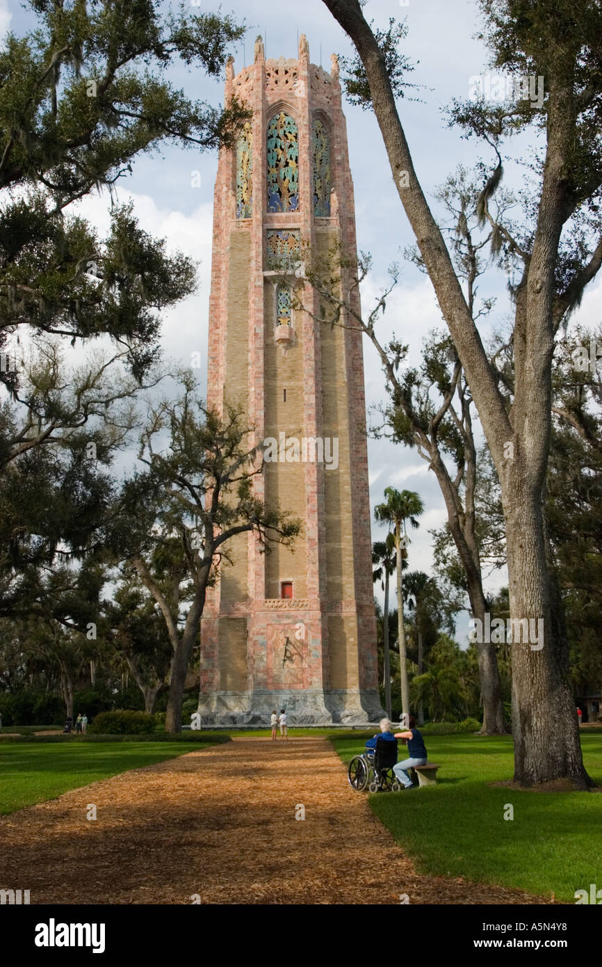 Bok Sanctuary Bell Tower Lake Wales Florida Stock Photo - Alamy