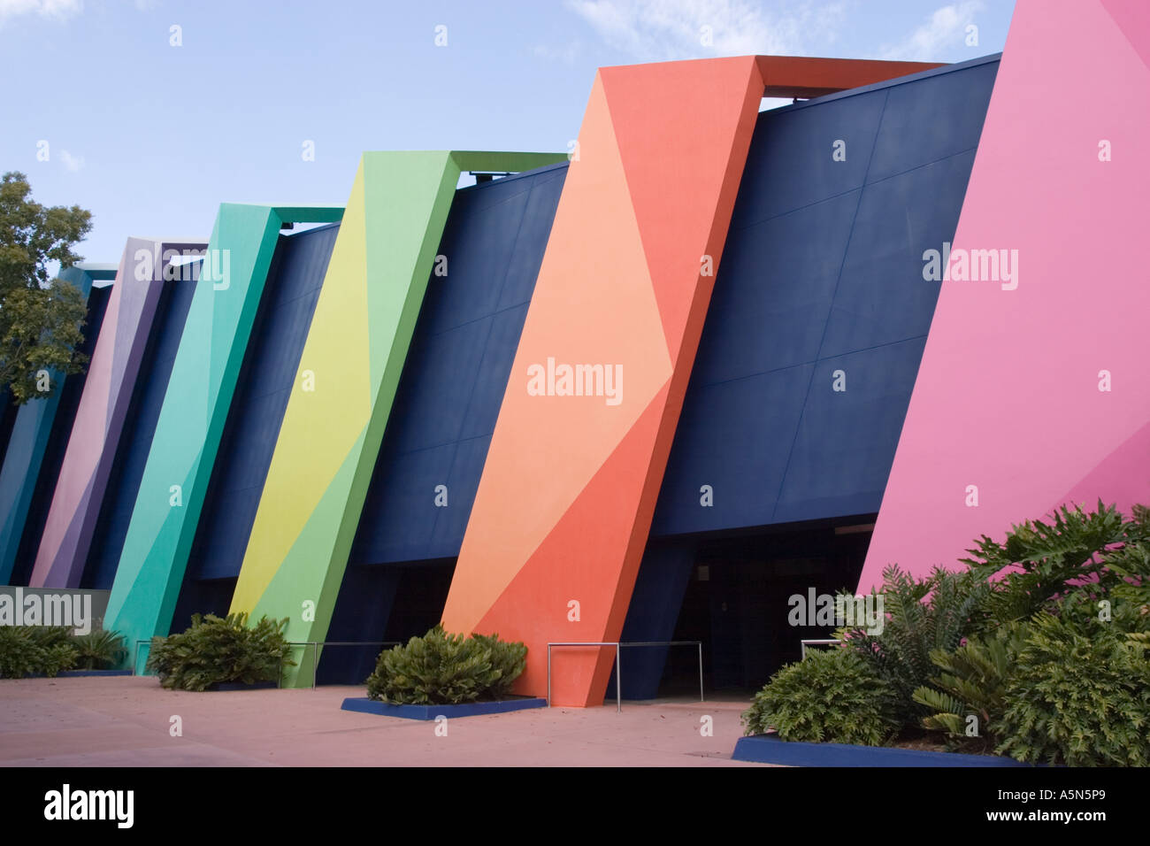 Detail exterior of Universe of Energy building Epcot Walt Disney World ...