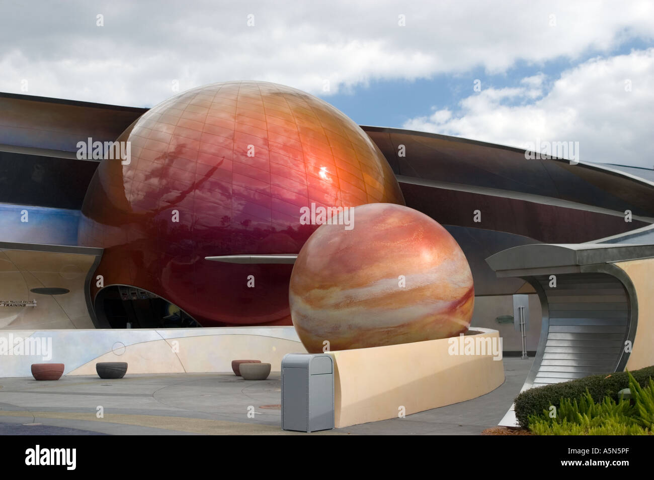 Mission Space spheres Epcot Walt Disney World Orlando Florida Stock ...