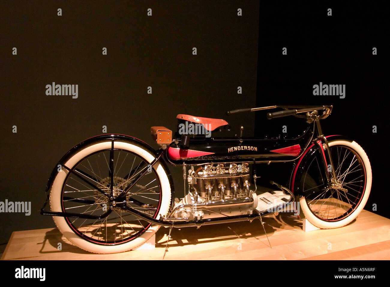 1912 Henderson Four motorcycle Stock Photo - Alamy