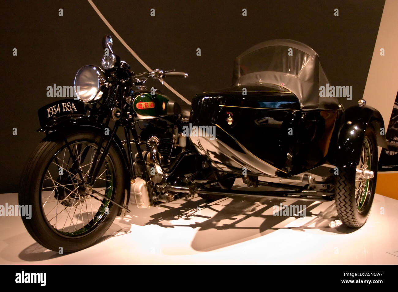 Bsa sidecar hi-res stock photography and images - Alamy