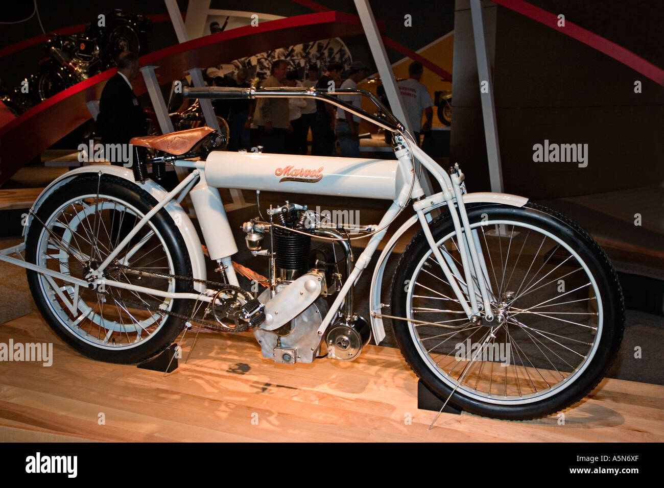 1910 Curtiss Marvel motorcycle Stock Photo - Alamy