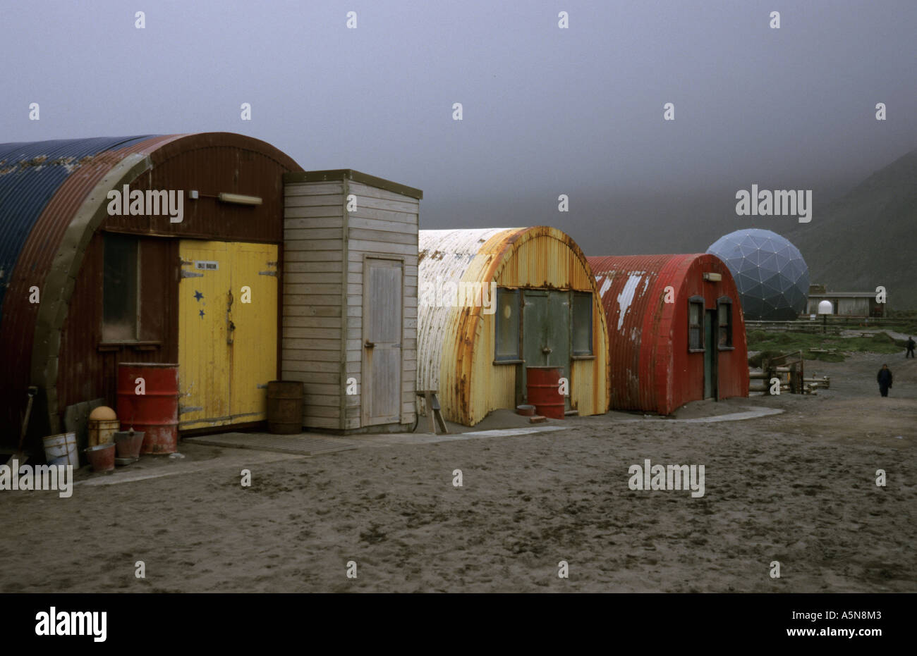 Anare scientific station Macquarie Island, Australia Stock Photo - Alamy