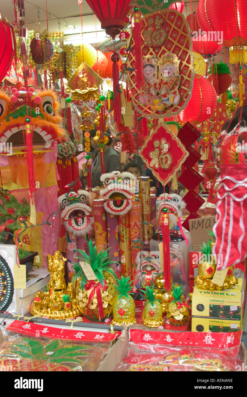Chinese new year decoration items hi-res stock photography and images ...