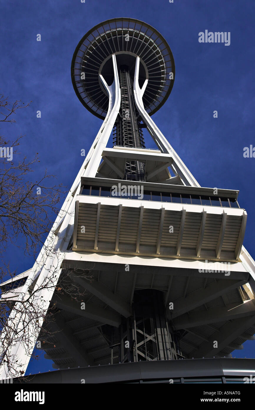The space needle is one of seattle hi-res stock photography and images ...