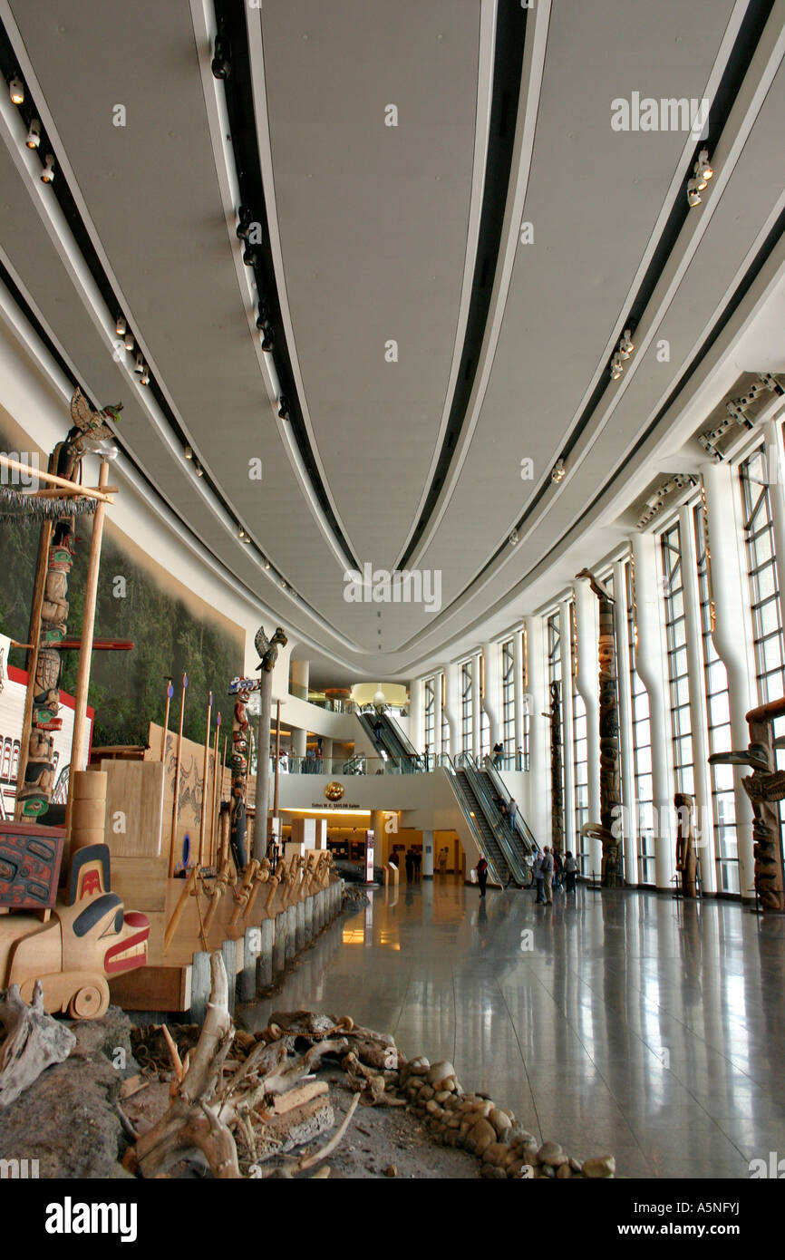 Museum of Civilization Great Hall Stock Photo - Alamy