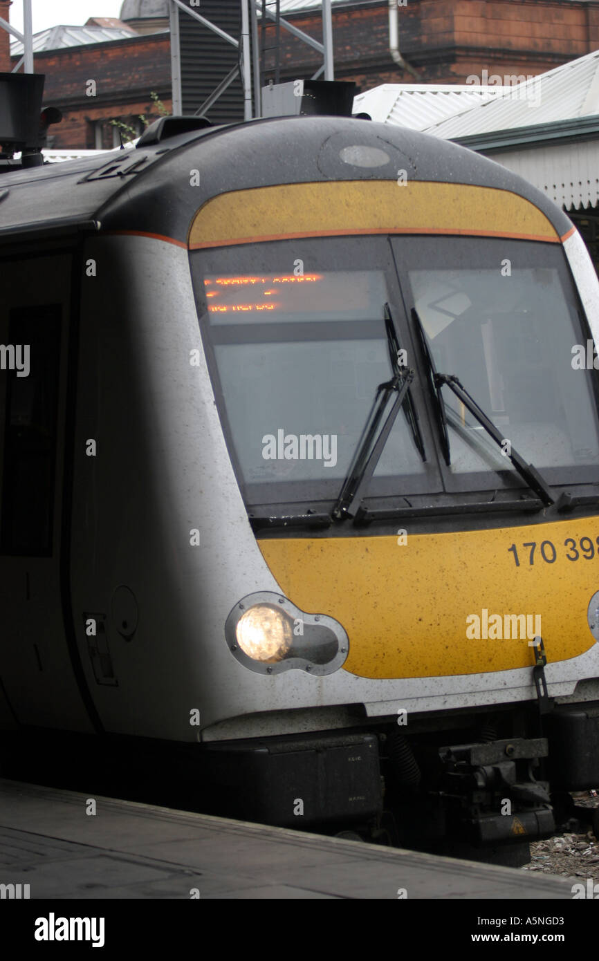 Nottingham Station Midland Mainline Train 170 339 Stock Photo - Alamy