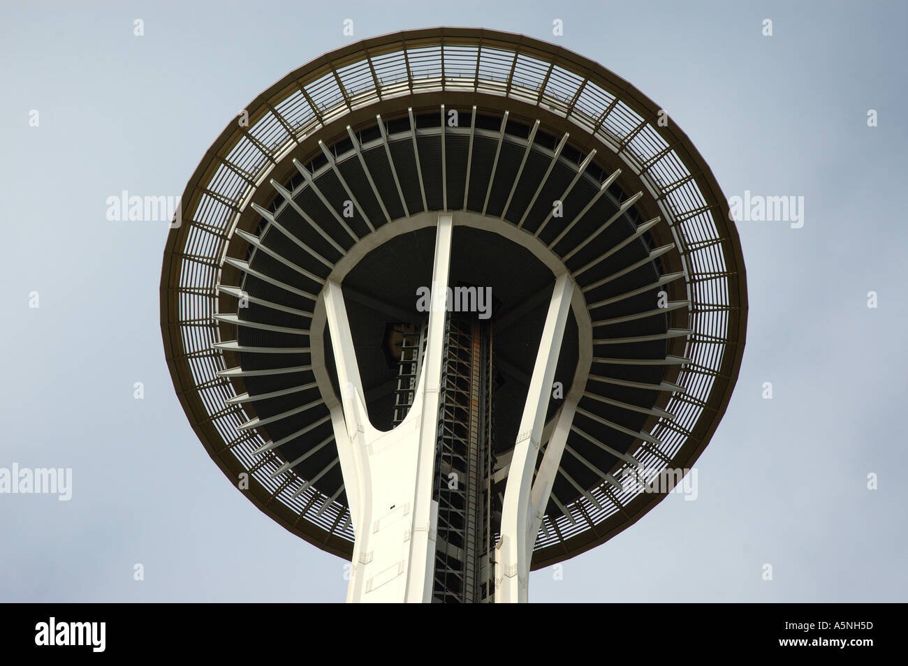 Top of the space needle Seattle Washington Stock Photo - Alamy