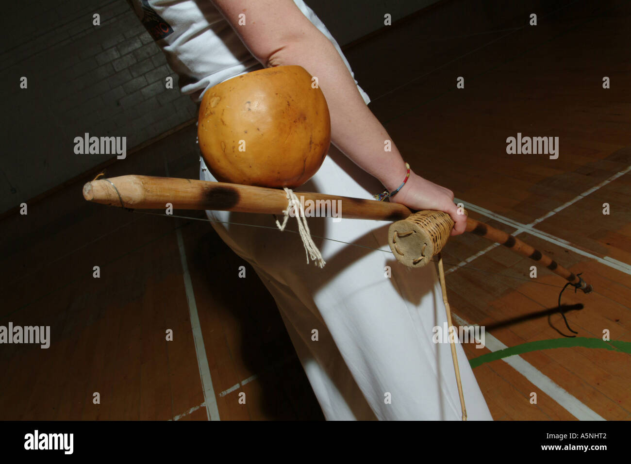 A Berimbau - The martial art of Capoeira Stock Photo - Alamy
