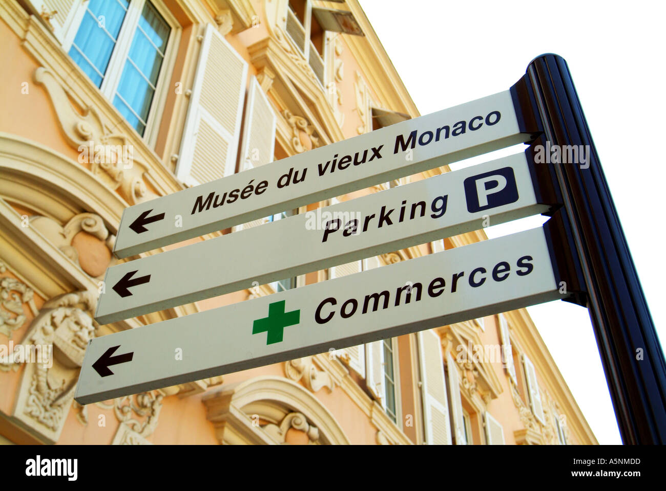 Monaco Cote d azur south france france principality city street ...