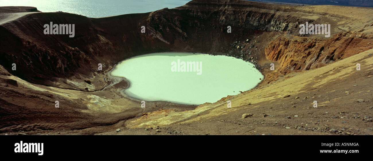 Pit crater iceland hi-res stock photography and images - Alamy