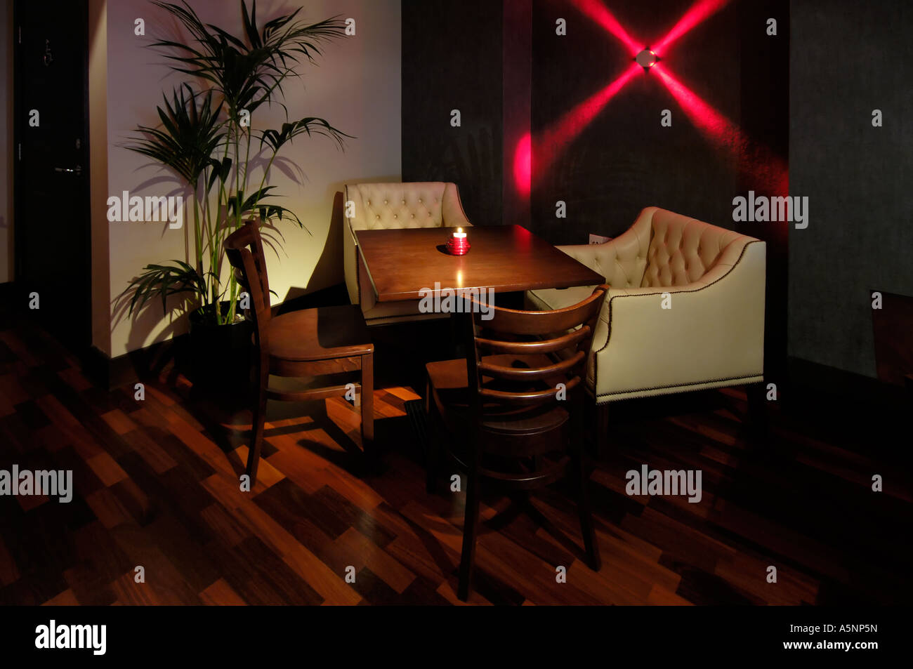 Post modern Restaurant interior in England Stock Photo - Alamy