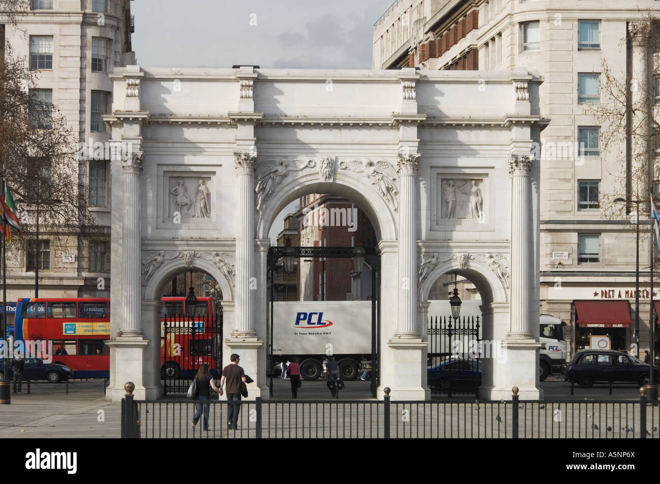 Marble Arch London Stock Photo - Alamy