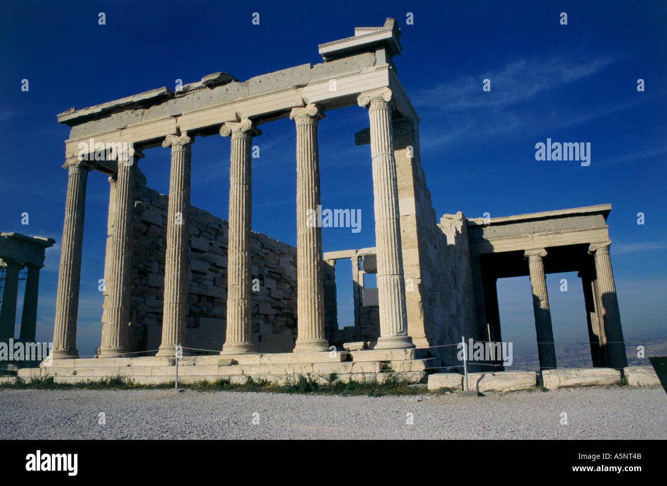 The Erechtheion the Acropolis Stock Photo - Alamy