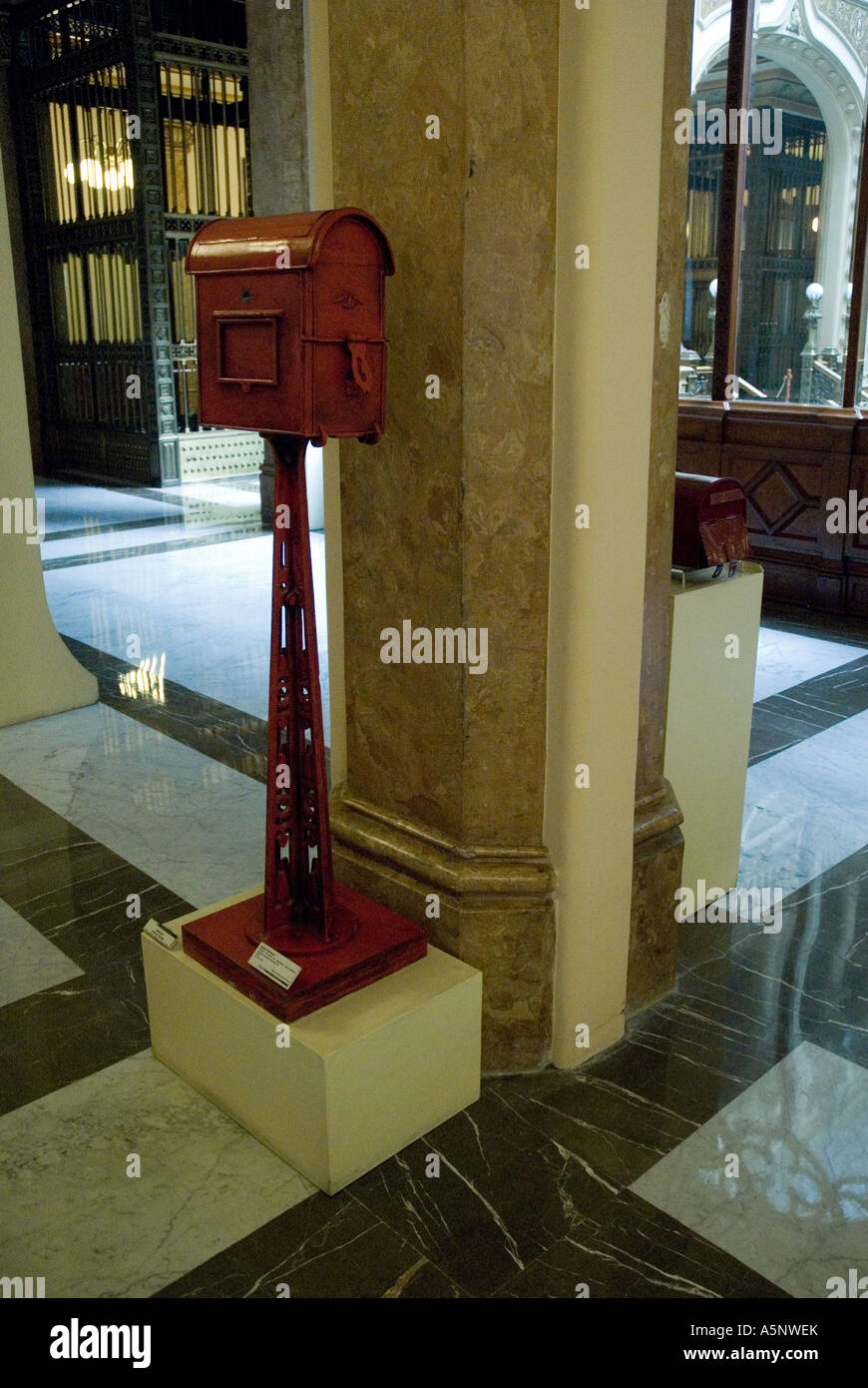 old mail letterbox - Post office - mexico city Stock Photo - Alamy