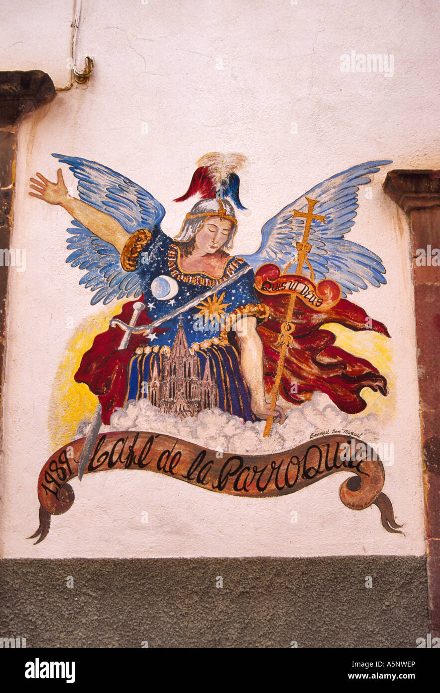 Mural san miguel de allende hi-res stock photography and images - Alamy