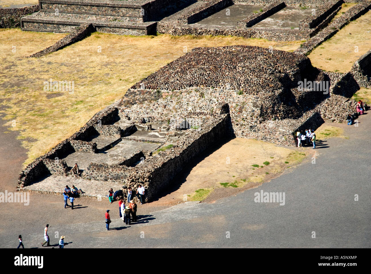 Top view from pyramid of the sun hi-res stock photography and images ...