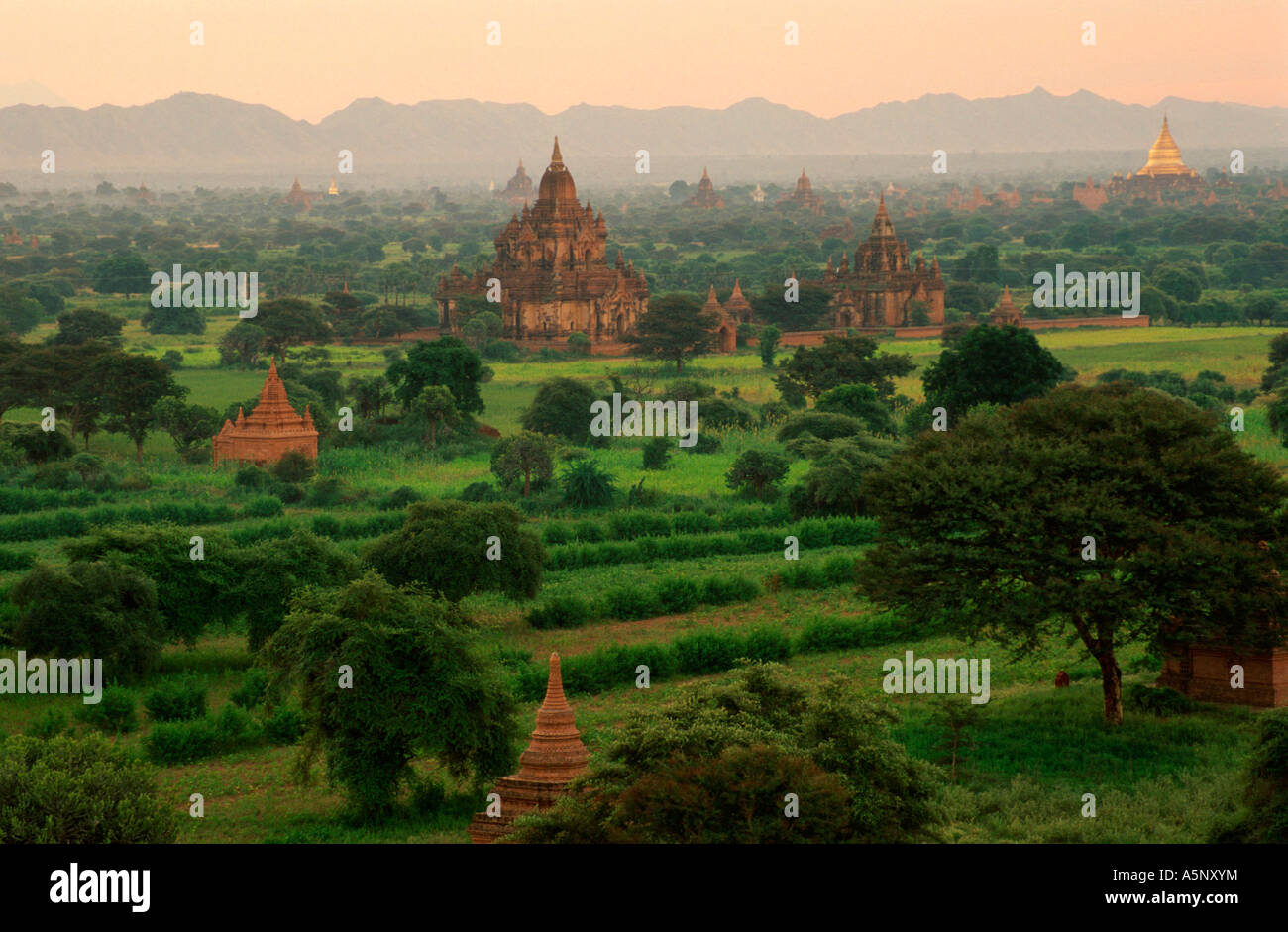Myanmar bagan temple overview hi-res stock photography and images - Alamy