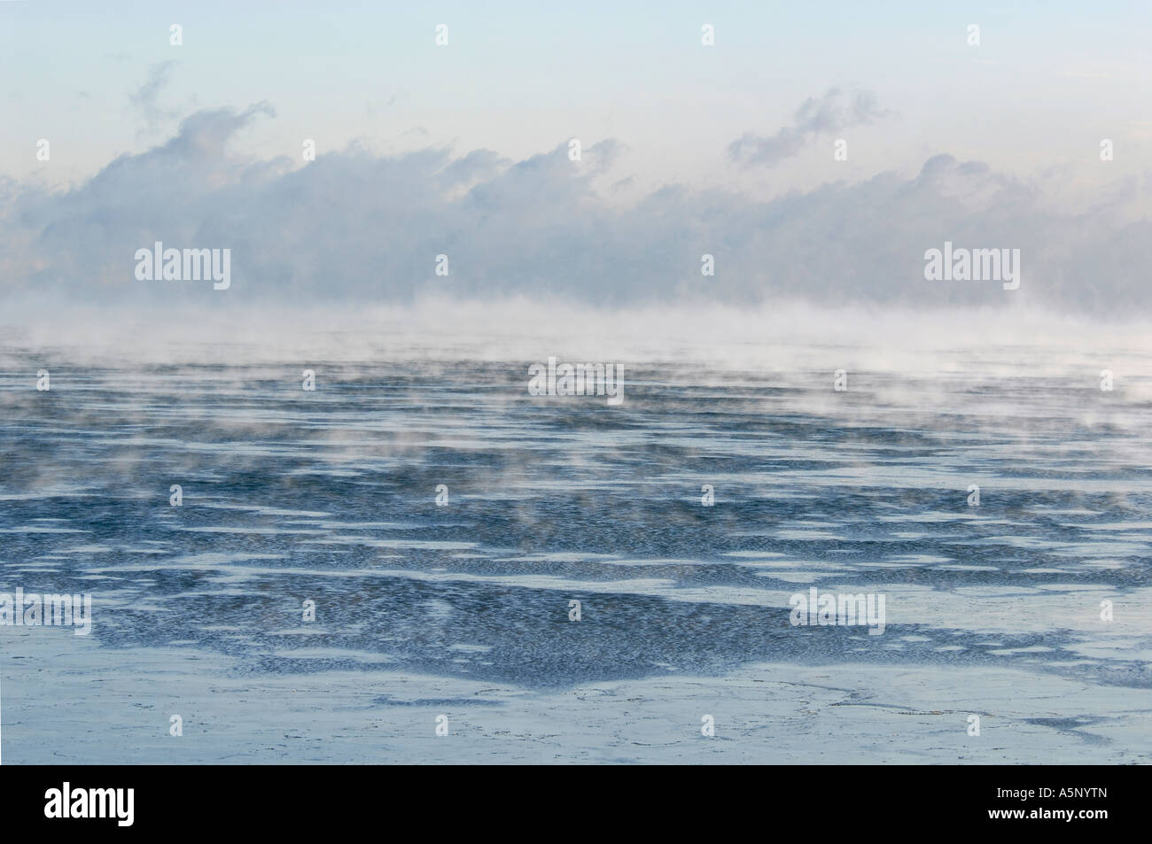 Lake effect snow Stock Photo - Alamy