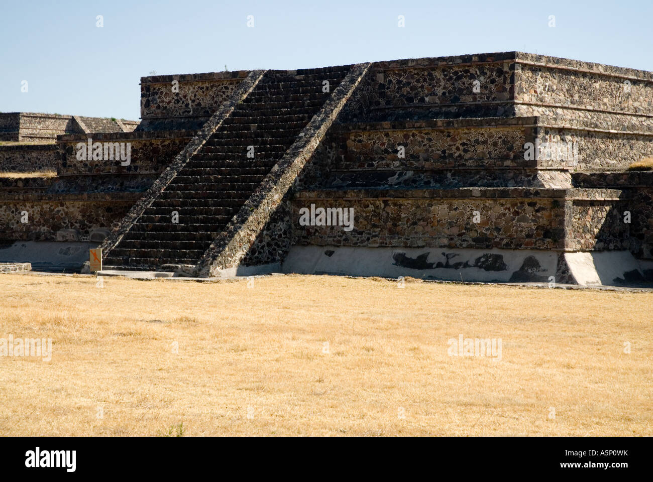 little pyramid - Teotihuacan - Mexico Stock Photo - Alamy