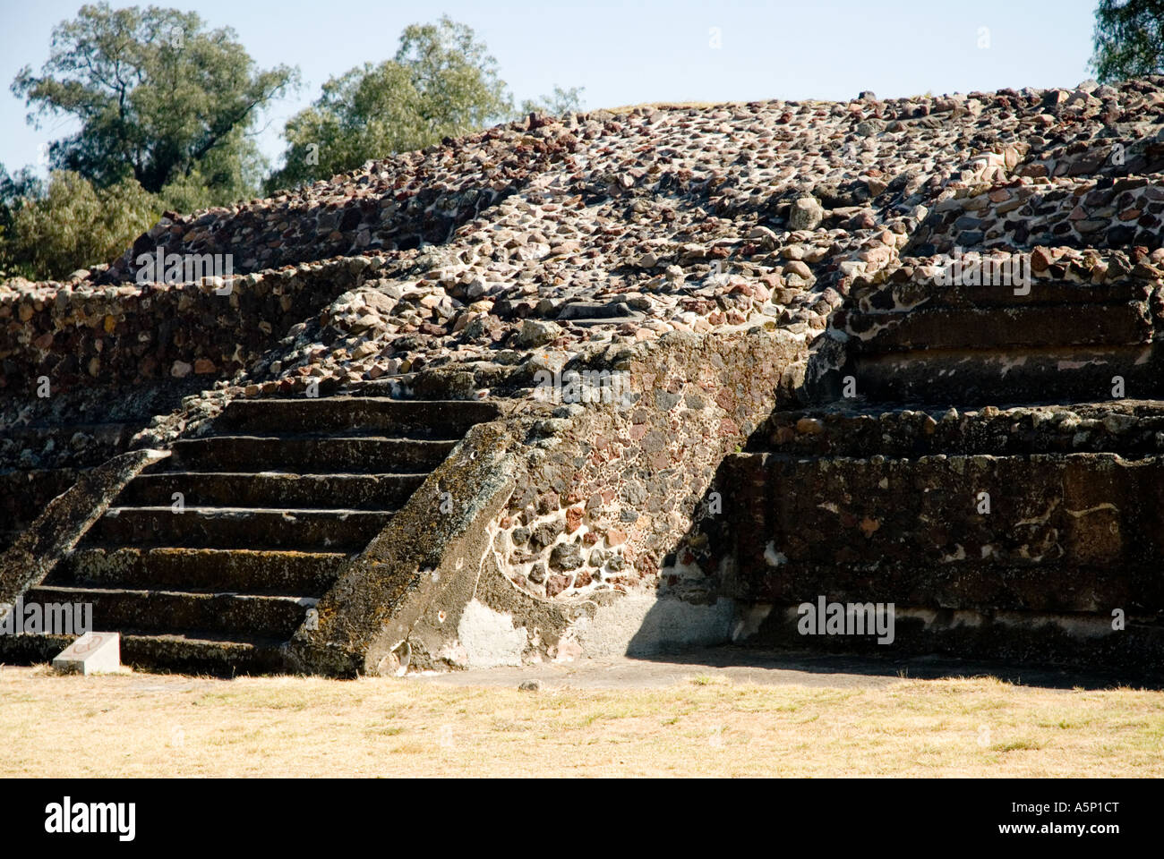 little pyramids - Teotihuacan - Mexico Stock Photo - Alamy