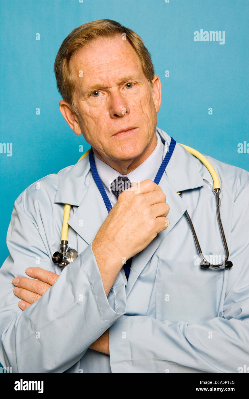 Male doctor portrait Stock Photo - Alamy