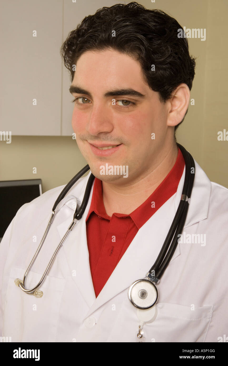 Medical student portrait Stock Photo - Alamy