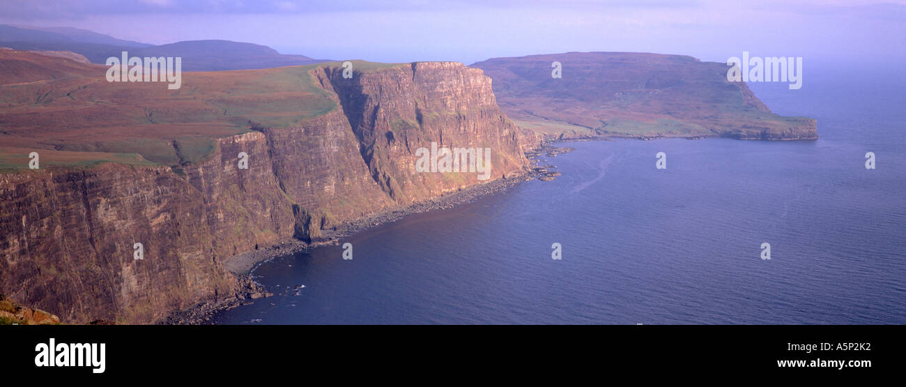 Ramasaig Cliff from Waterstein Head Skye Scotland Stock Photo - Alamy