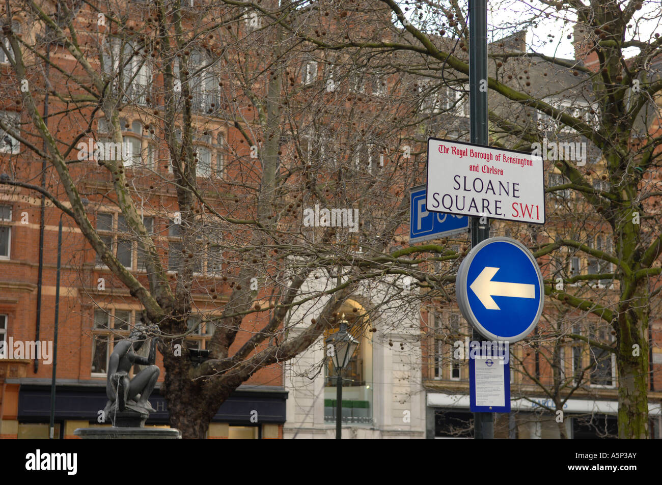 Sloane Square London Stock Photo - Alamy