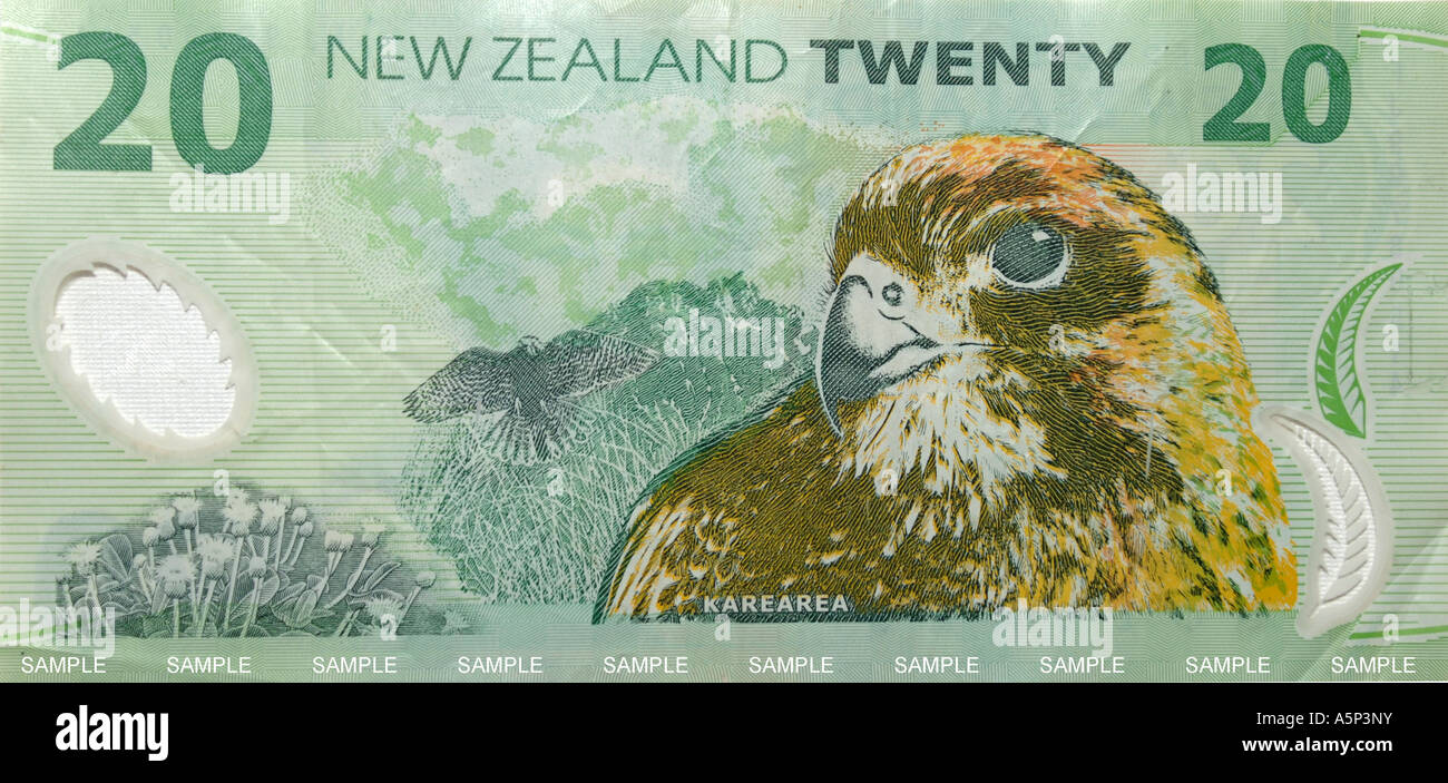 New Zealand 20 Dollar Note High Resolution Stock Photography and Images ...