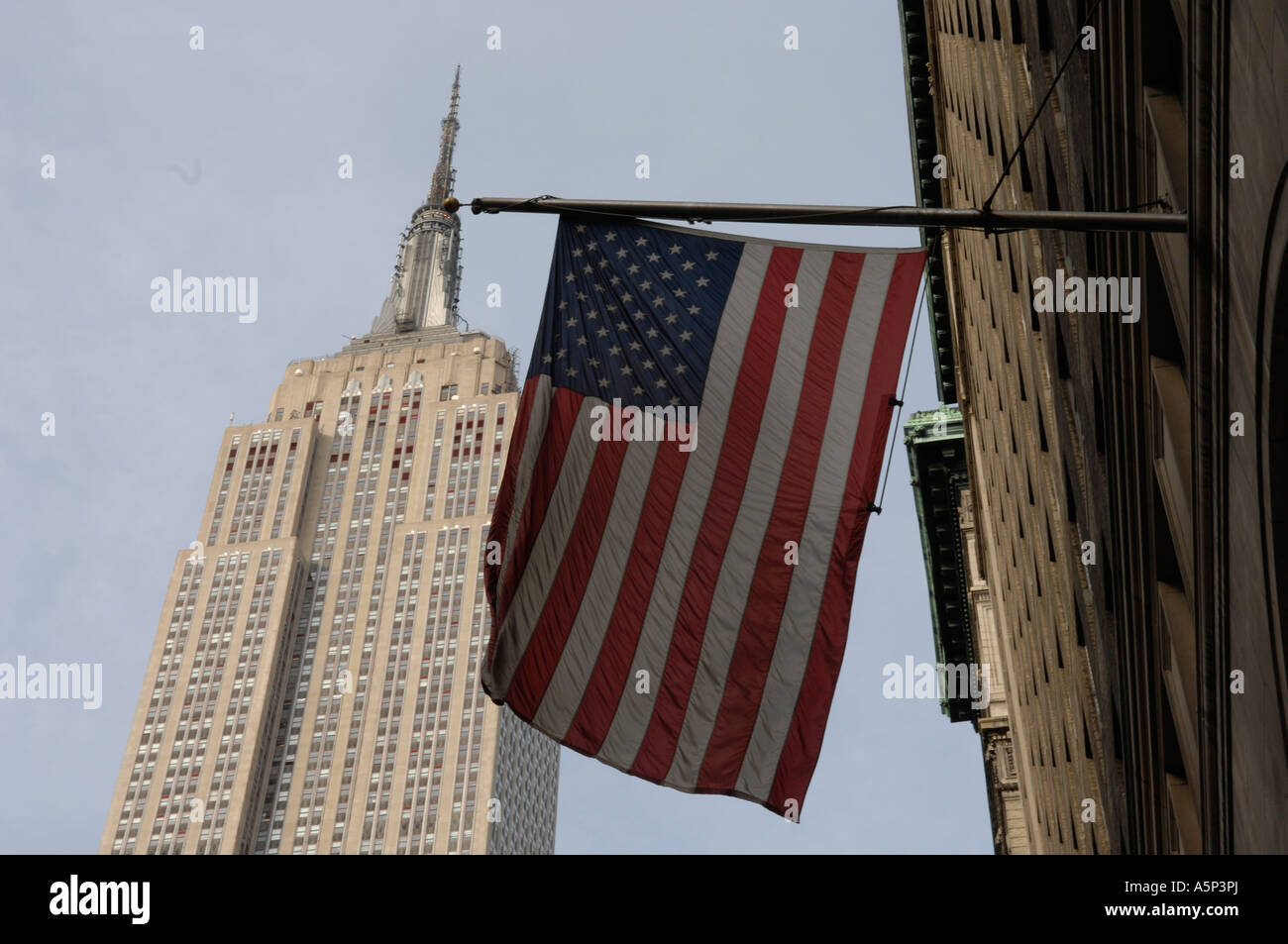 Empire state flag hi-res stock photography and images - Alamy