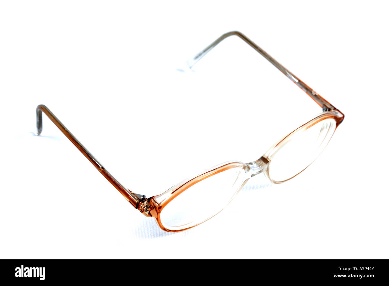 Spectacles against a white background Stock Photo - Alamy