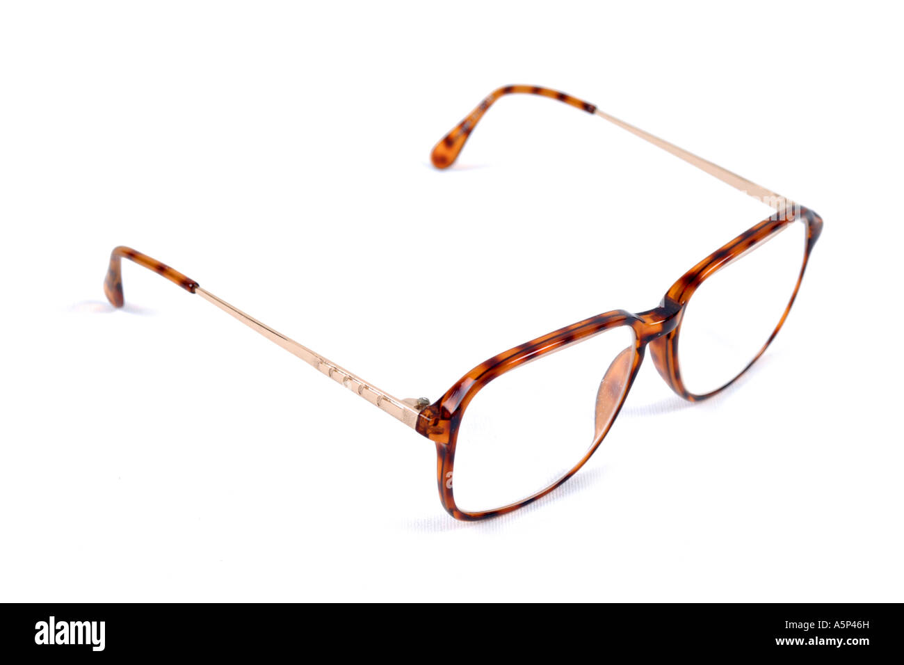 Spectacles against a white background Stock Photo - Alamy