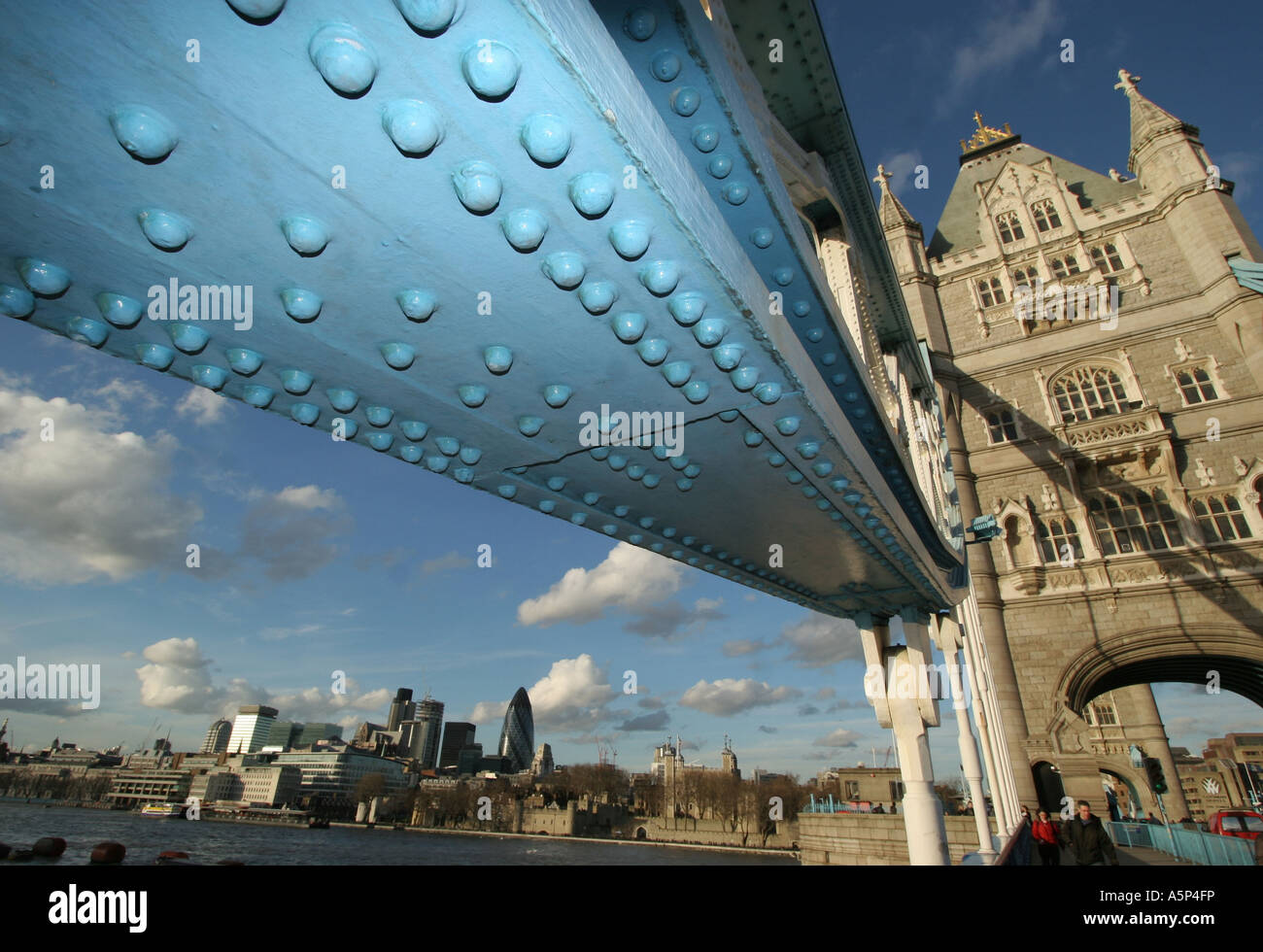 Alternative angle of tower bridge hi-res stock photography and images ...